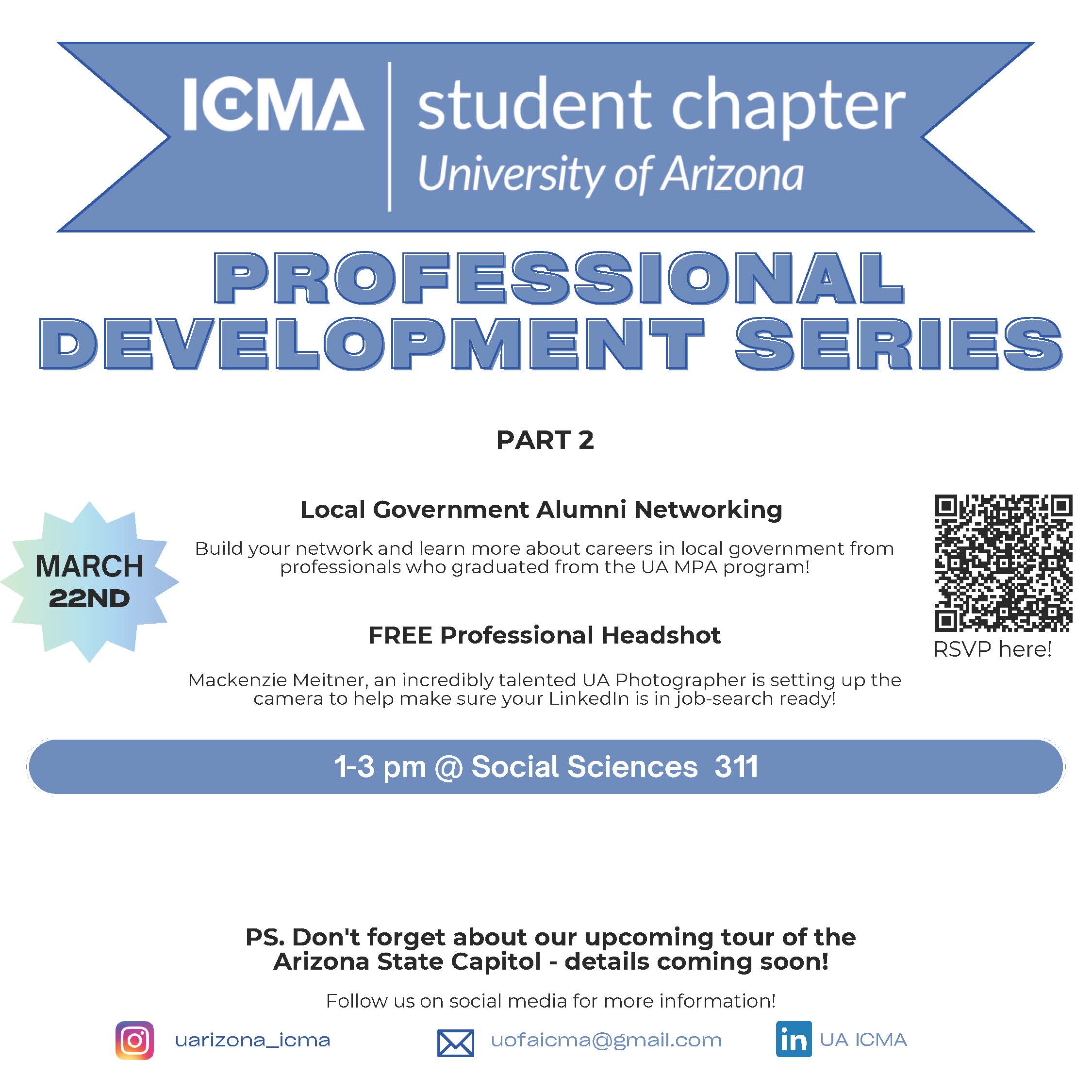 UA ICMA Professional Development Part 2 | School of Government and Public Policy | University of ...